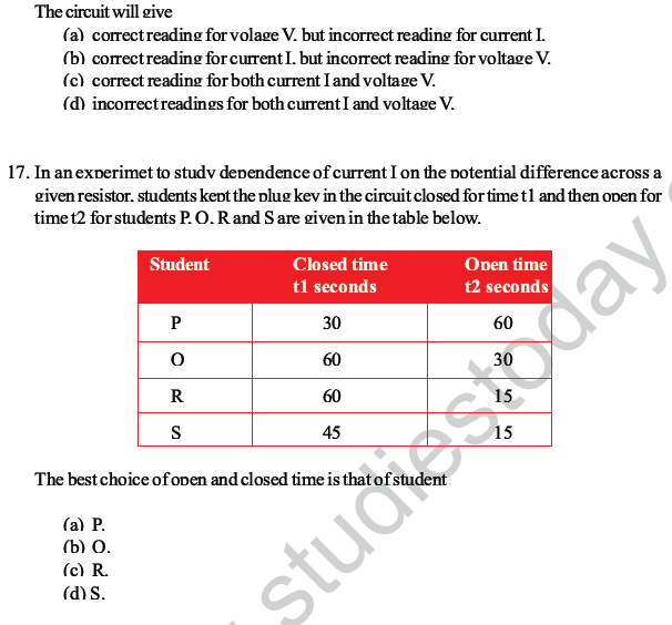 CBSE Class 10 Science MCQs Set 3 with Answers CBSE Class 10 Science MCQs Set 3 with Answers